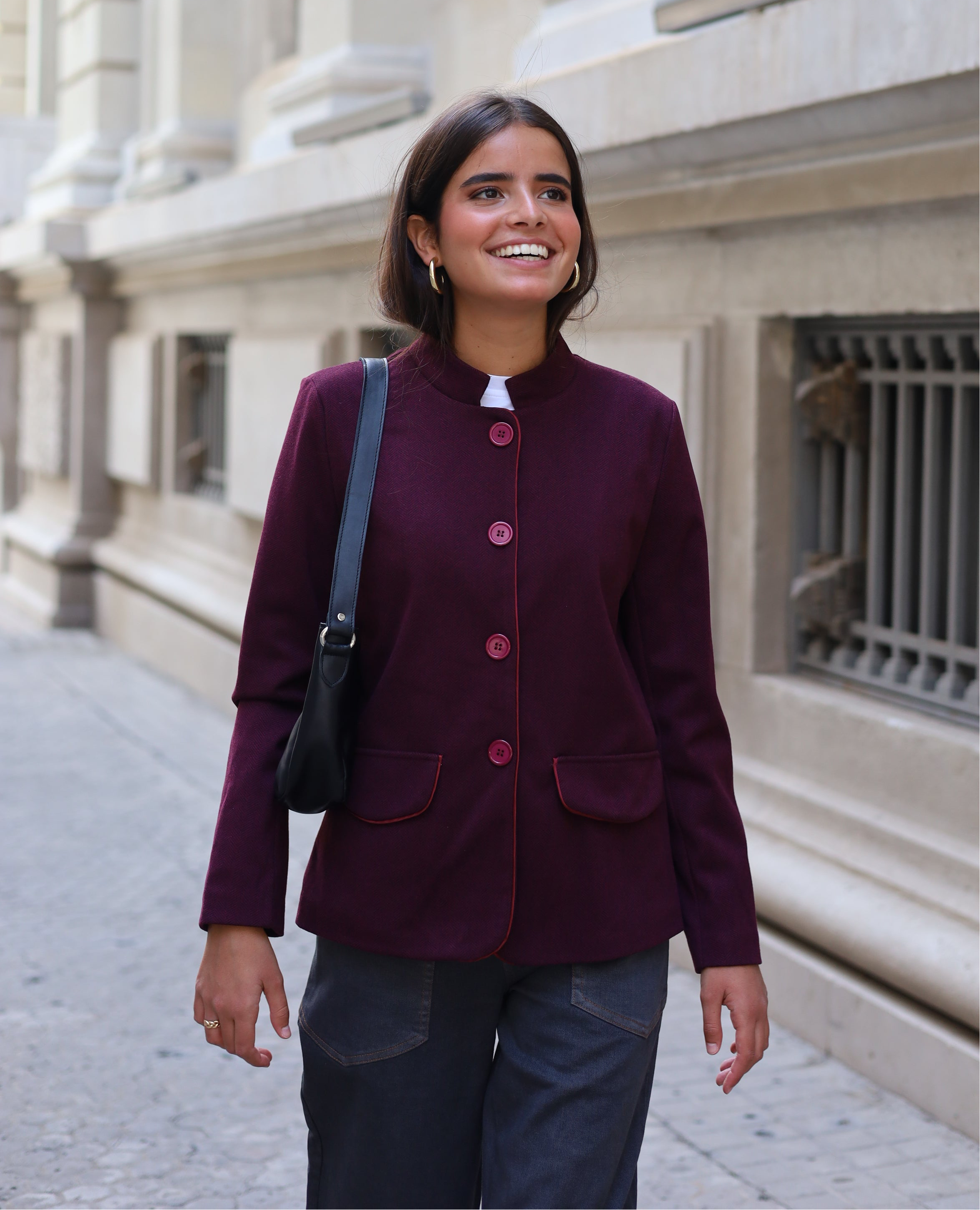 CHAQUETA AUSTRIACA ESPIGA BURDEOS – elephantrooms